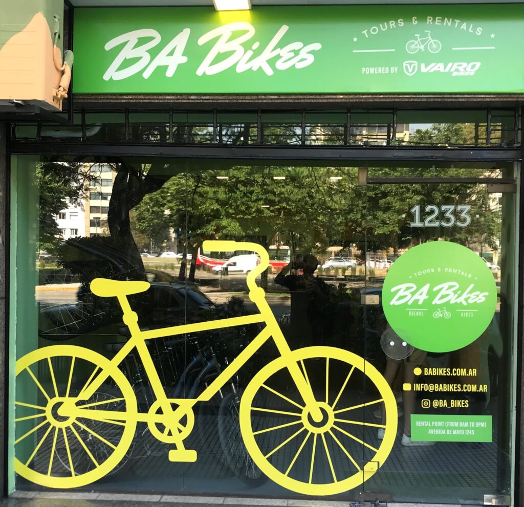 mapa - BA BIKES
